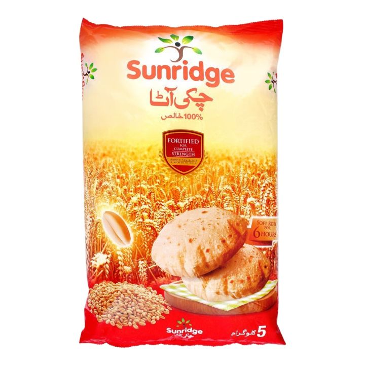 Sunridge Chakki Atta 5 Kg | Daraz.pk