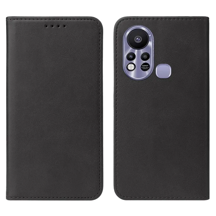 For Infinix Hot 11s - Full Protective Premium Soft Leather Front and ...