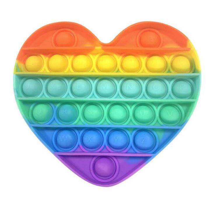 Pop It Hot Bubble Fidget Toys Adult Popit Relief Toy Fidget Toys Popit ...