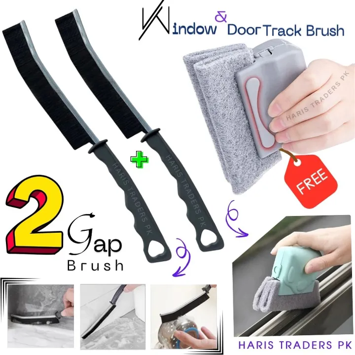3pcs/set, Groove Cleaning Brush, Gap Brush, Handheld Crevice Brush ...