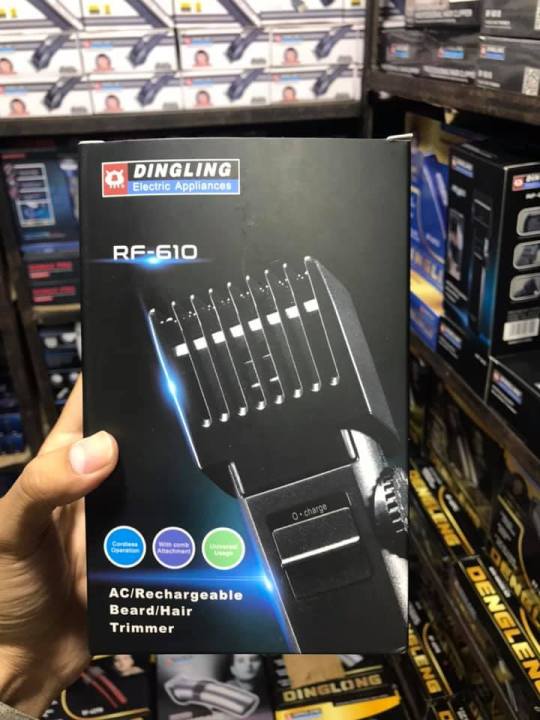 Original DINGLING RF-610 Electric Hair & Beard Clipper Trimmer Men’s ...