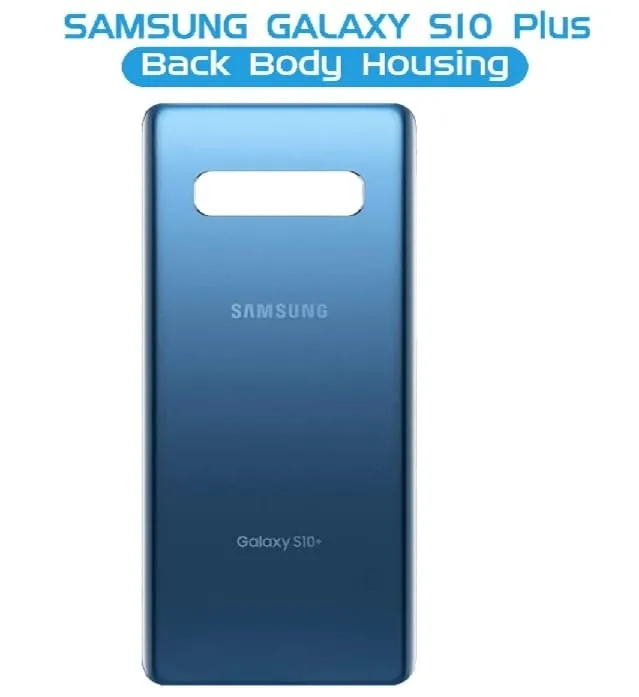 Samsung Galaxy S10 Plus Back Glass Housing Battery Door Replacement ...