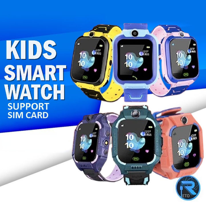♥ Ready Stock +FREE Shipping ♥ Q12 Kids Smartwatch With Camera Anti ...