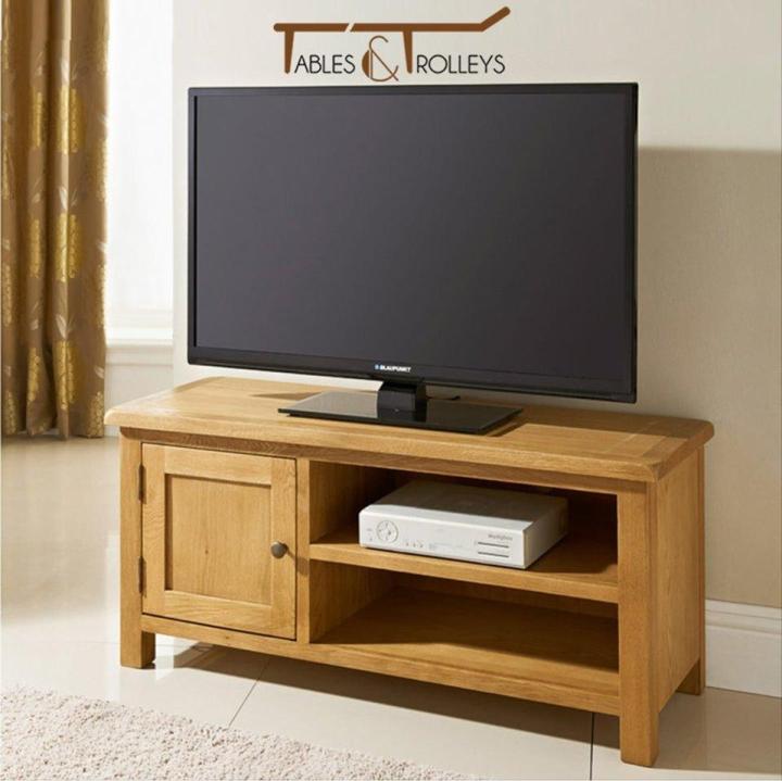 Tables and Trolleys - Wooden TV Unit - Brown | Daraz.pk