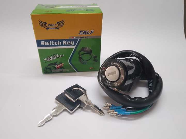 Bike Starter Switch with Side Lock (Ignition Switch Alter) with Keys ...