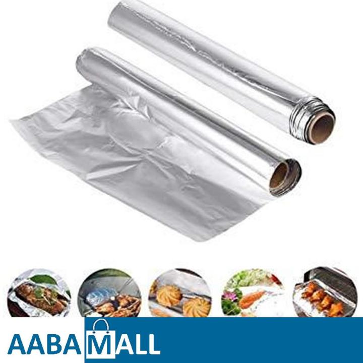 3 METER Roll Aluminium Foil Sheet Baking Barbecue Grill Paper | Daraz.pk