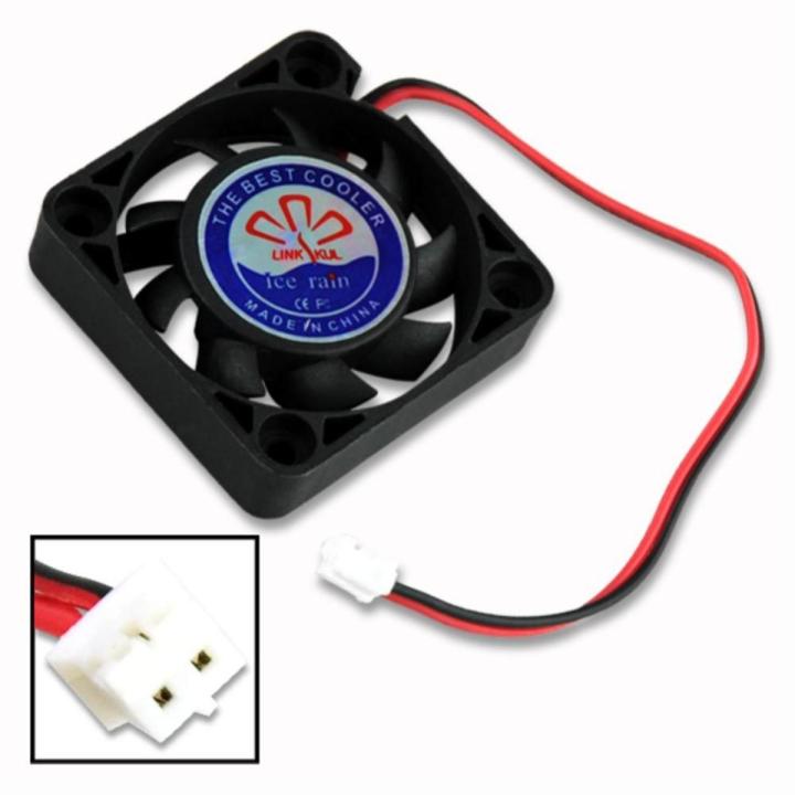YCDC 40 x 40 x 10 mm 2 Pin Personal Computer Case Cooling Fan DC 12V ...