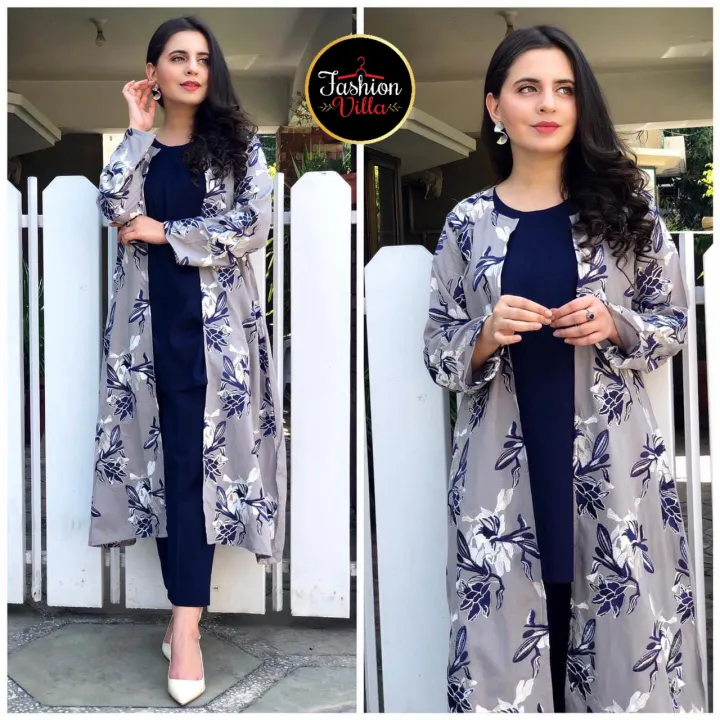 New Arrival Fashion Designer Stitched 3 Pcs Dress for women Inner Gown ...