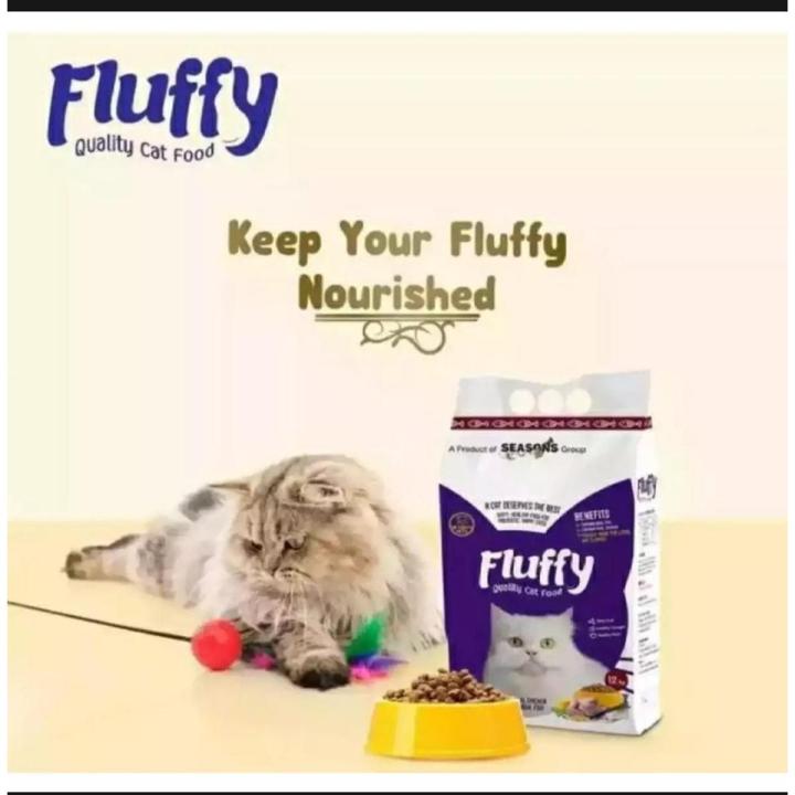 FLUFFY CAT FOOD 1.2KG | Daraz.pk