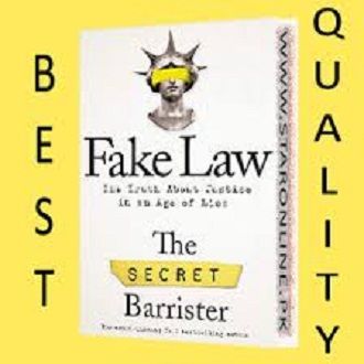 FAKE LAW THE SECRET BARRISTER | Daraz.pk