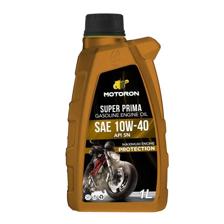MOTORON 4T SAE 10W40 API SN Synthetic engine oil 1L | Daraz.pk