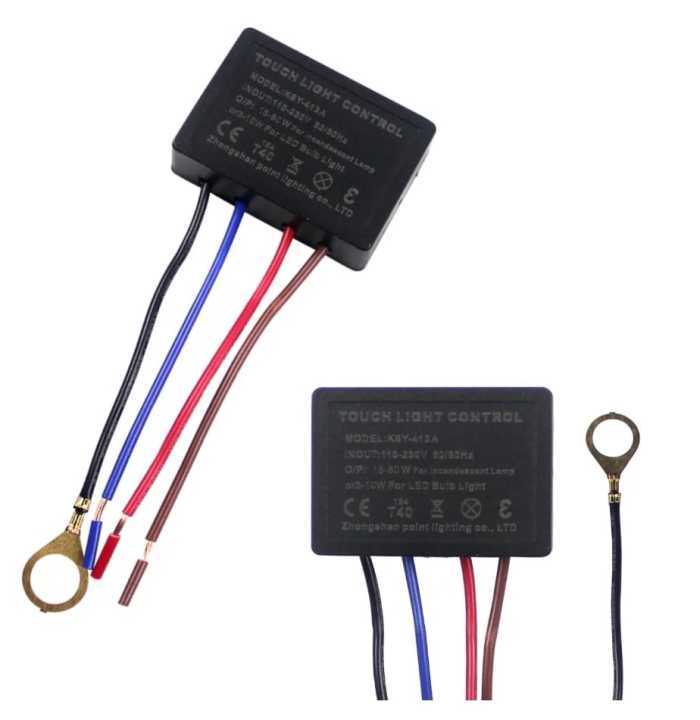Mirror and table lamp touch sensor kit 220v Ac 60 watt | Daraz.pk