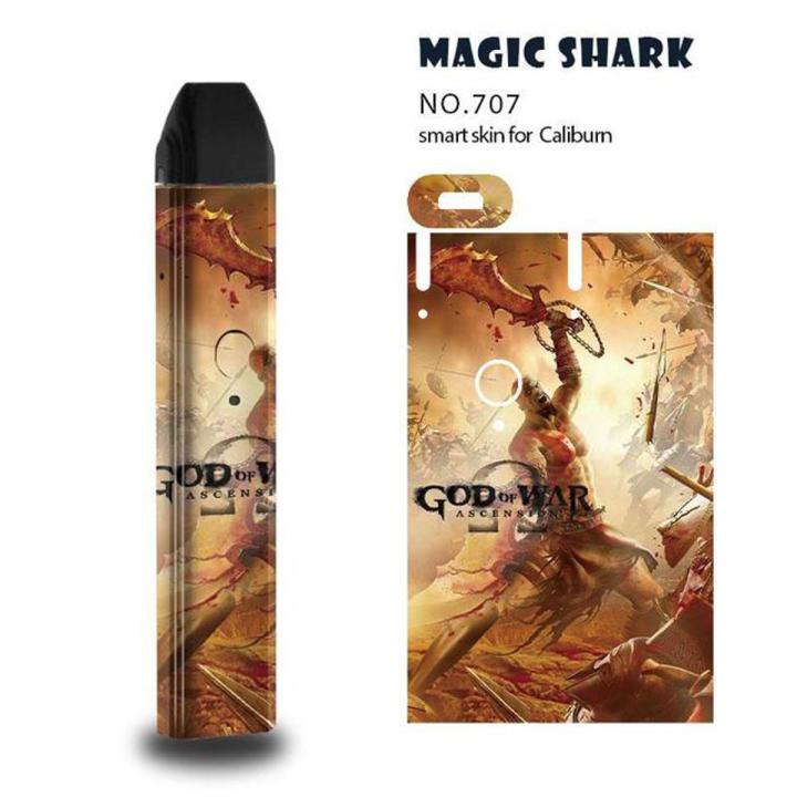 God of War Skull Joker Final Fantasy PVC Case for Caliburn Skin Cover ...