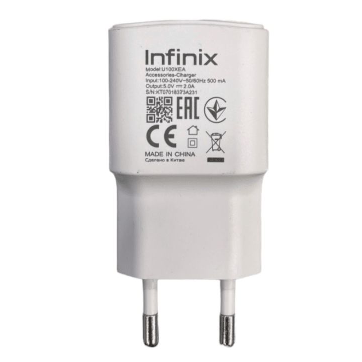 infinix Original 10 Watt Charger / Infinix 10W Original Adapter ...