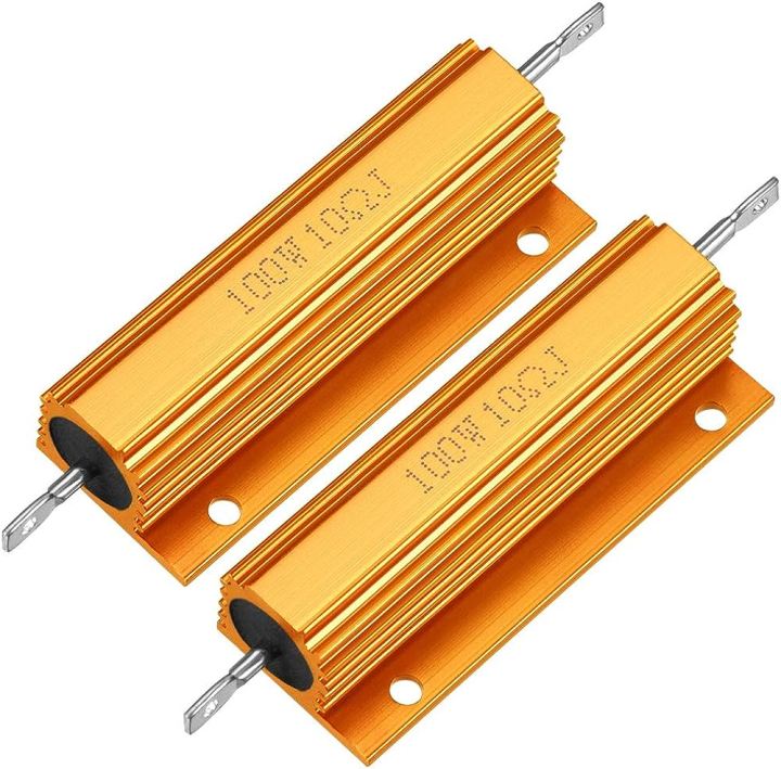 220R 220 ohm 100W Watt load Resistor Aluminum Wirewound Golden ...