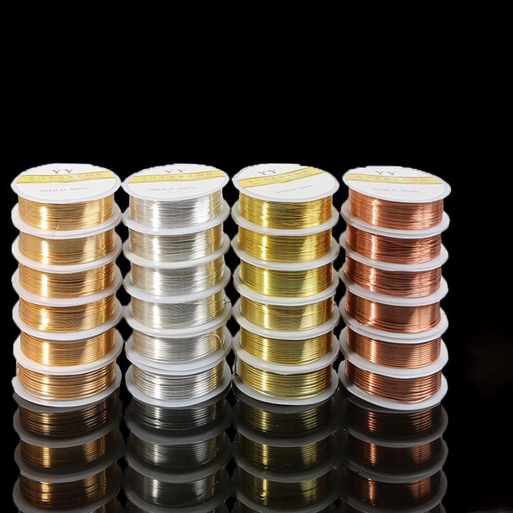 Color-Preserving Copper Wire Is Used For DIY Handmade Jewelry ...