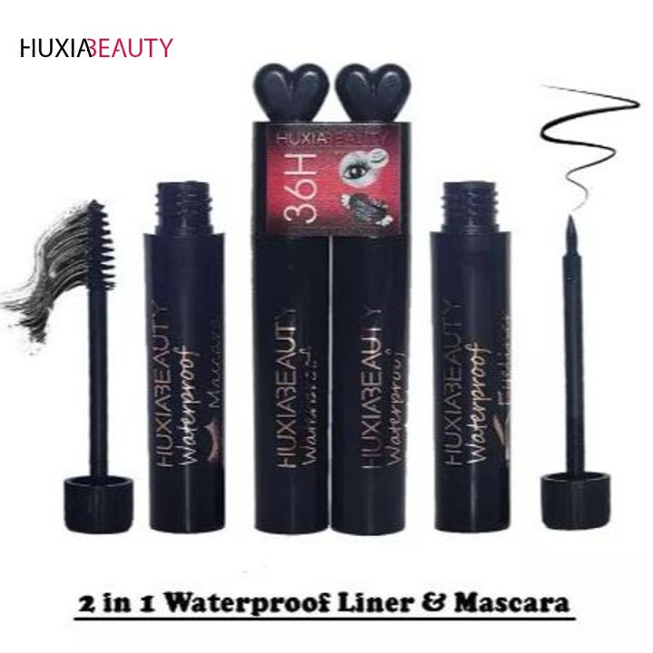 CVB Cosmetics New 2 in 1 WaterProof Eyeliner & Mascara | Daraz.pk