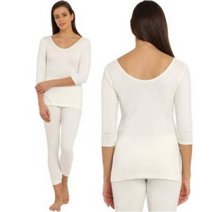 Premium Thermal Set Inner with Trouser For WOMEN Winter Wear Slim ...