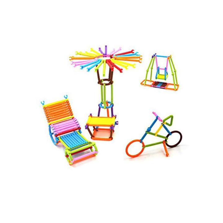 Fun Plastic Dream Blocks - 98 pcs | Daraz.pk