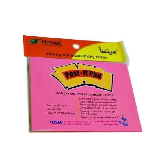 Sticky Note(Post It Pad)4x3 Size | Daraz.pk
