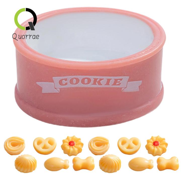 Quorrae Resin Cookie Jar Miniature Cookie Jar Mini er Cookies Model ...
