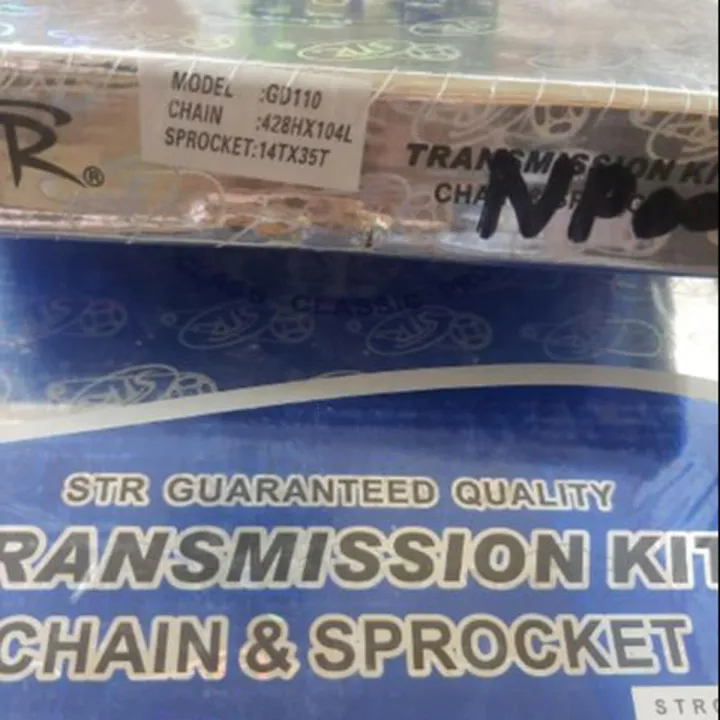 Only One Chain & Sprocket Kit Suzuki GD110 – Genuine Motorcycle Parts ...