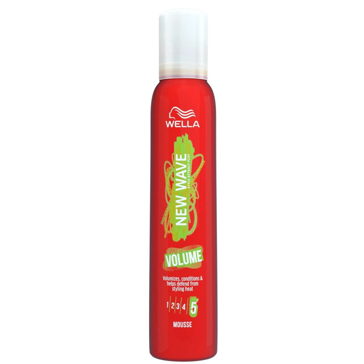 Wella Heat Protection Ultra Strong Mousse Hold Spray 200ml | Daraz.pk