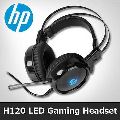 HP H120 USB 2 Pin Gaming Headset with Mic Control (Black) | Daraz.pk