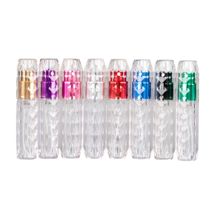 Portable 5ml Perfume Refill Bottle Glass Crystal Mini Liquid Container ...
