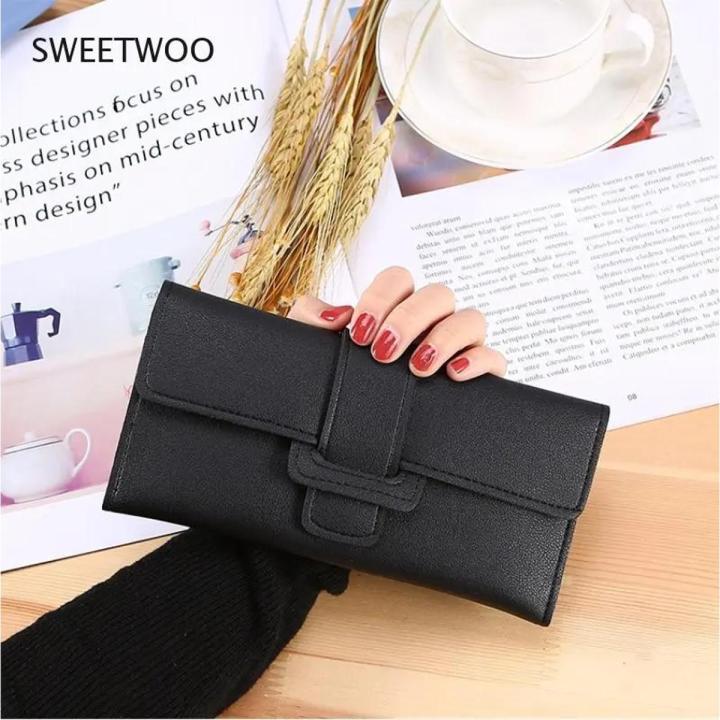 Unistybag Women Wallets Retro Female purses Large Capacity Long Zipper ...
