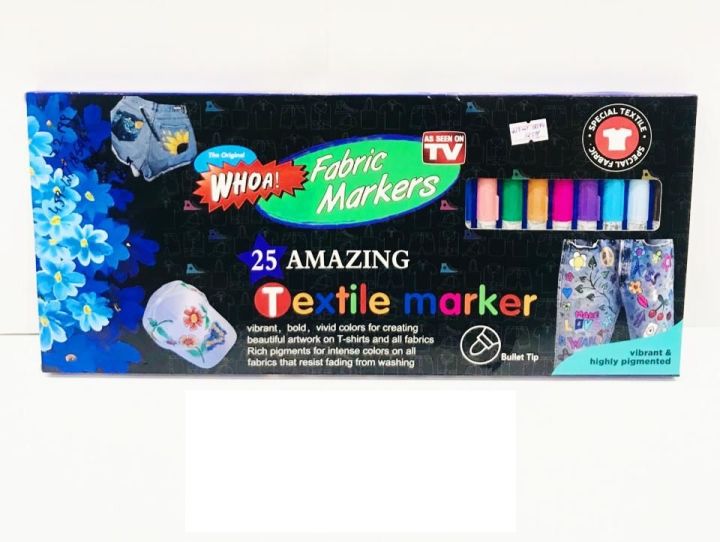 25 pcs Fabric Marker, Textile Marker | Daraz.pk