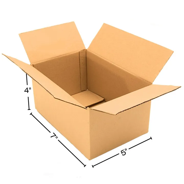 Carton Express Corrugated Boxes | Carton Box | 7x5x4 Inch | Packaging ...