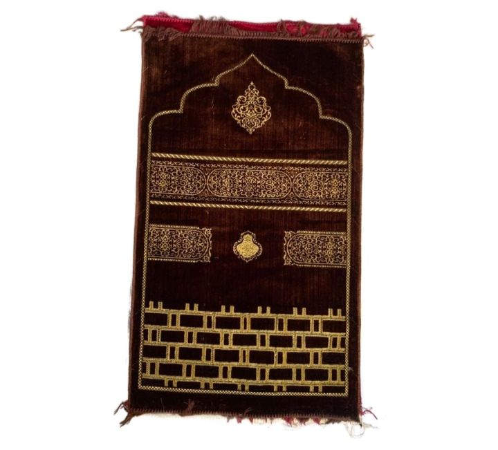 Plain Prayer Mat velvet stuff, soft - Muslim Jai Namaz | Daraz.pk