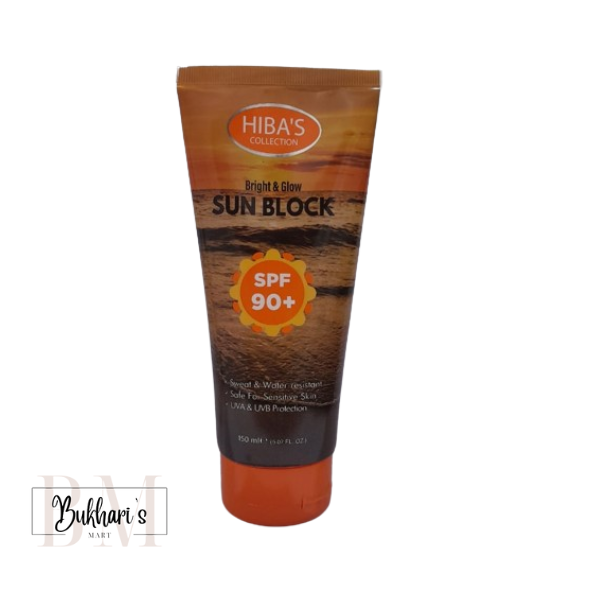 HIBA'S Collection SPF 90 Sunblock 150 ML | Daraz.pk
