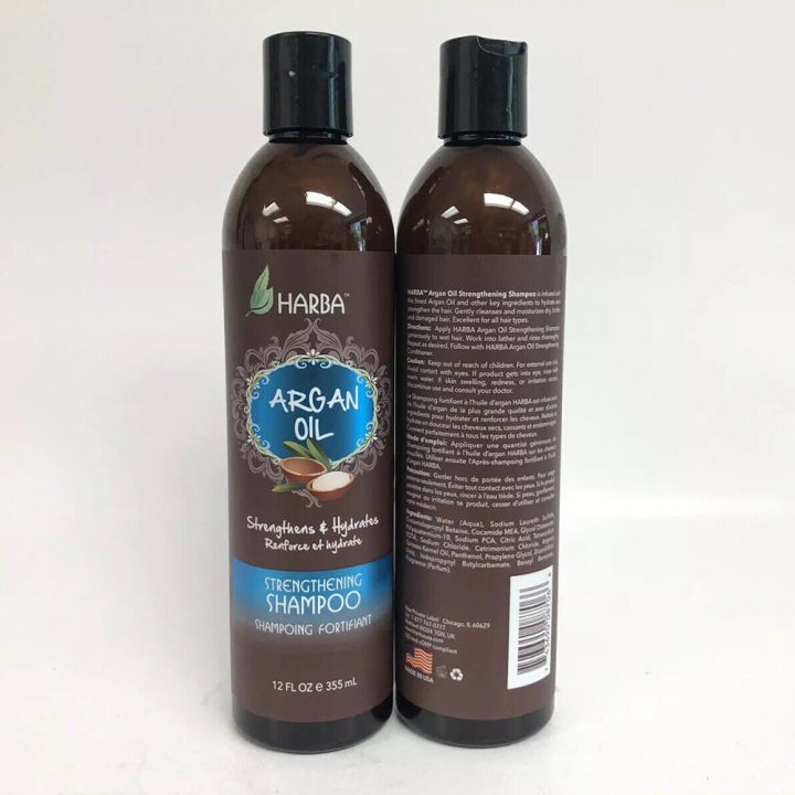 Harba Argan Oil Strengthening Shampoo 236ml | Daraz.pk