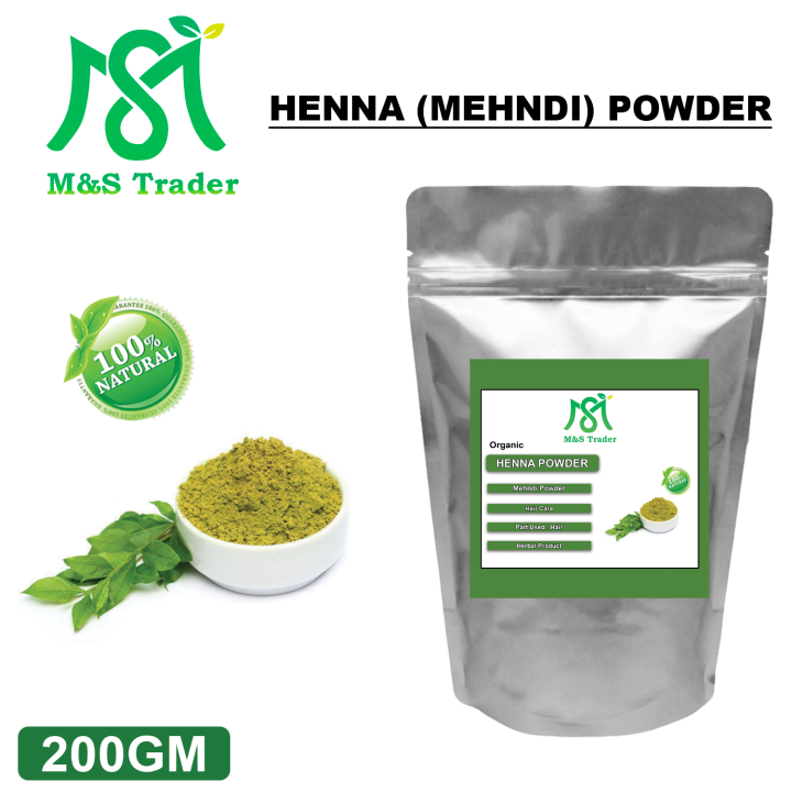 Hina / Henna Leaves Mehndi Powder Hair Hina Powder 200 Gram | Daraz.pk