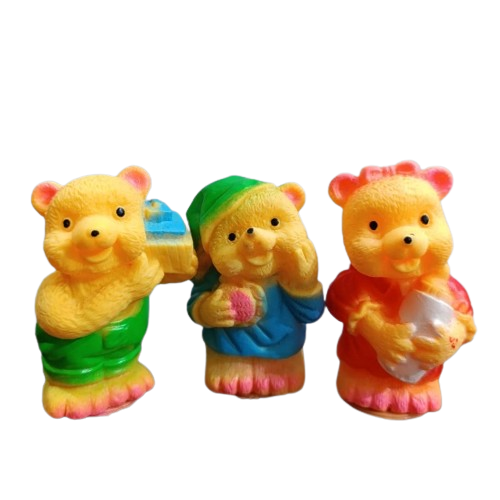 3 in 1 Animal style Chu Chu Soft Rubber Baby Toys Design May Vary ...