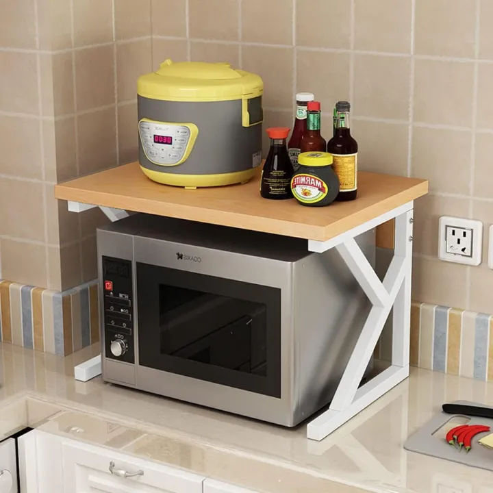 k shape oven stand microwave Holder Kitchen Rack Freestanding Kitchen ...