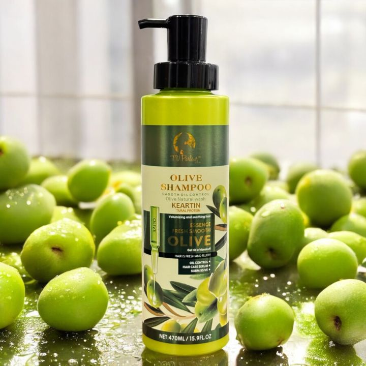 Tv Parlour Hair Shampoo Natural Healthy & Smooth Olive Shampoo with ...