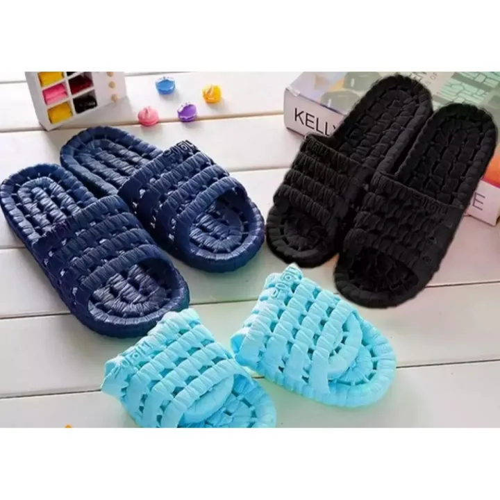 Bathroom Slippers Anti grip,Non slip Washroom Rubber Slippers Chappal ...