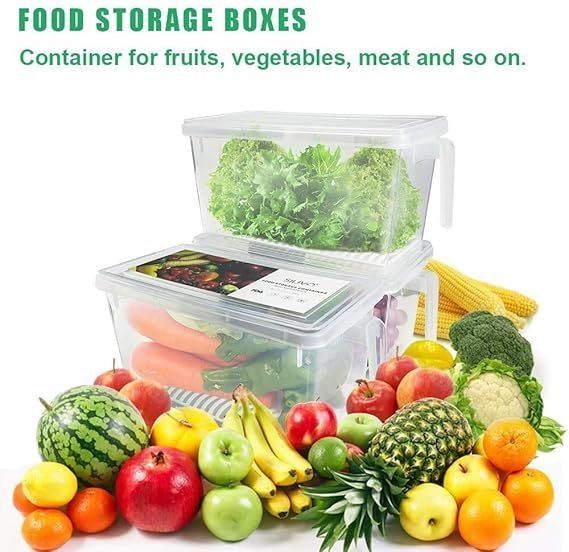 Chill Box Fridge Storage Chill Box With lid And Handle | Daraz.pk