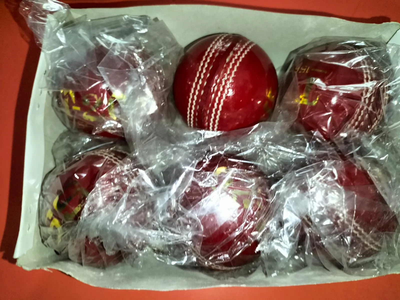 Hot Selling Cricket Hard Ball (Red) /Orignal Ball/ High Quality ...