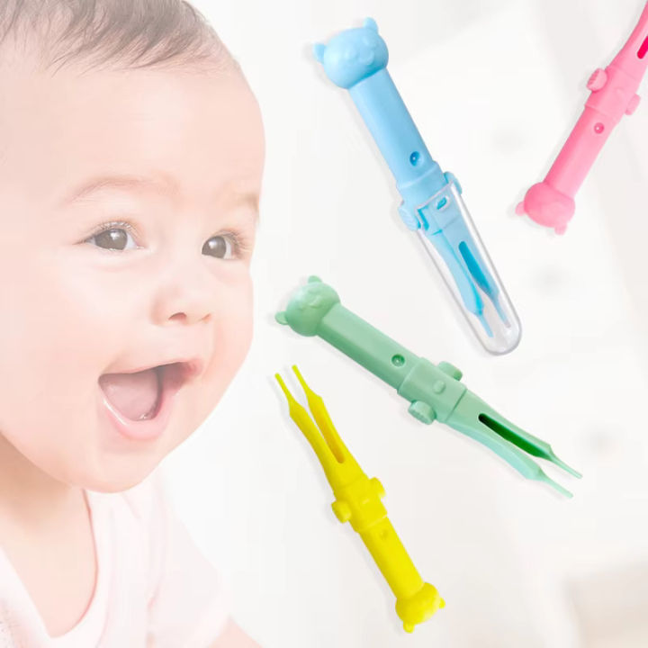 Cartoon Shape Baby Nose Cleaner Nasal Tweezer – Fun, Safe, and Gentle ...