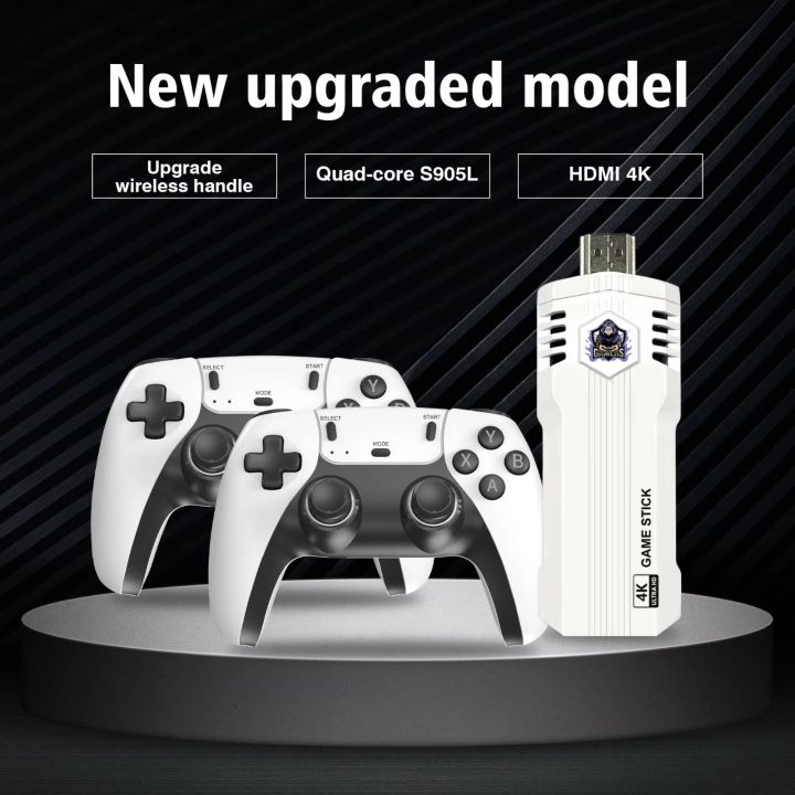 M22 Game Stick 3D – 32,000 Built-in Games | Dual Wireless Controllers ...