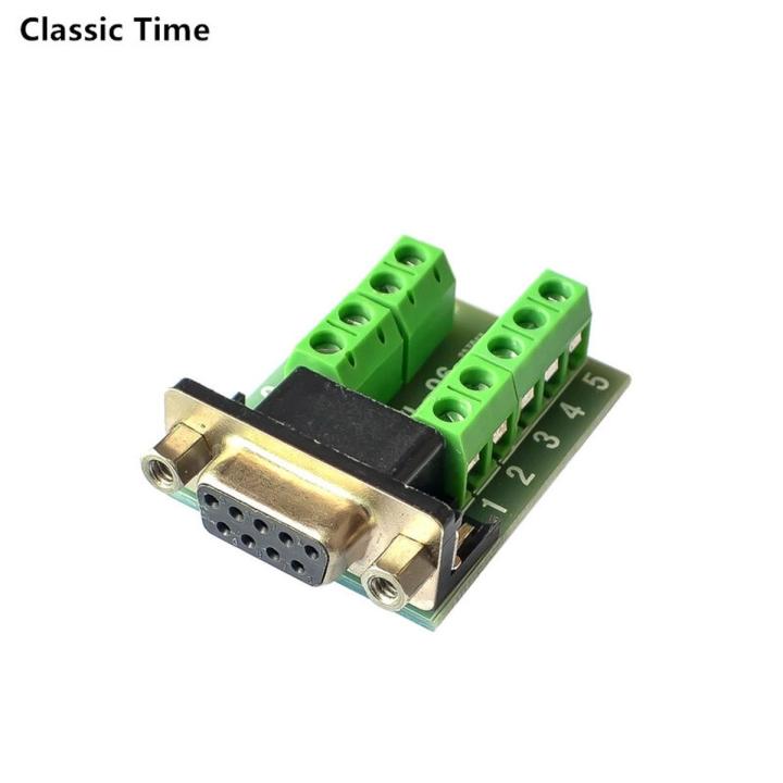 DB9 Male Female Adapter Signals Terminal Module RS232 Serial To ... DB9 Male Female Adapter Signals Terminal Module RS232 Serial To ...