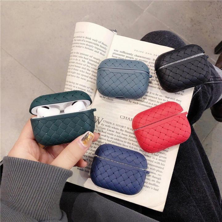 WOVEN CASE Airpods Pro & Pro Plus Airbud - HIGH QUALITY - RANDOM COLOUR ...