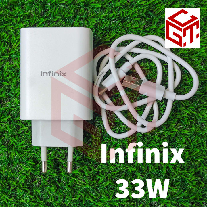 Infinix 33W Fast Charger (Genuine) Infinix Original Pair Box Out | Daraz.pk