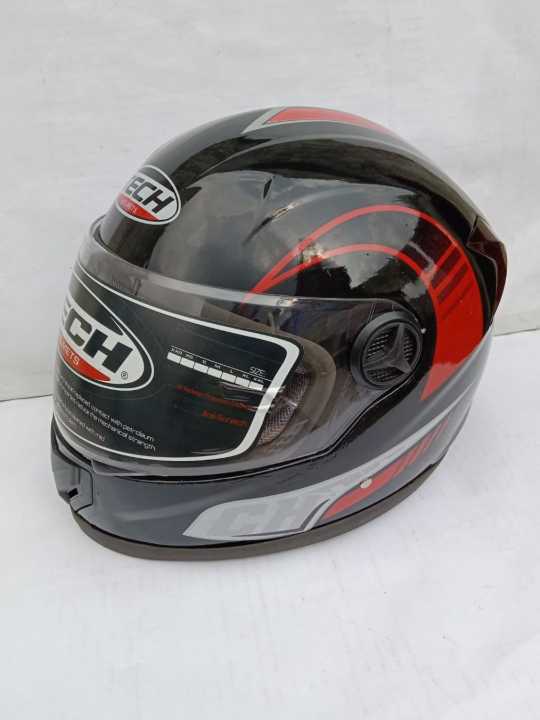 Tech helmet for bike motorcycle nice look | Daraz.pk