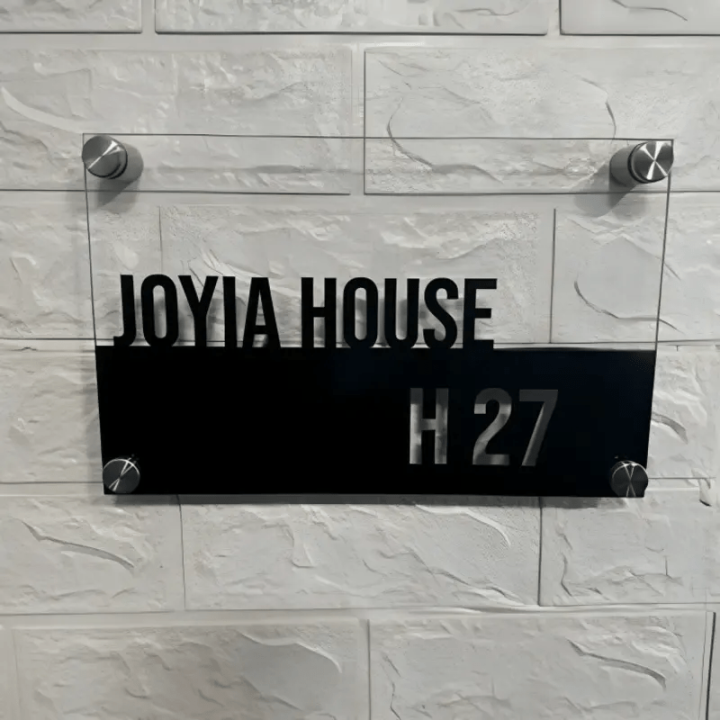 Cutie Brand Customized Name Plate for Home, Door Wall Name Sign ...