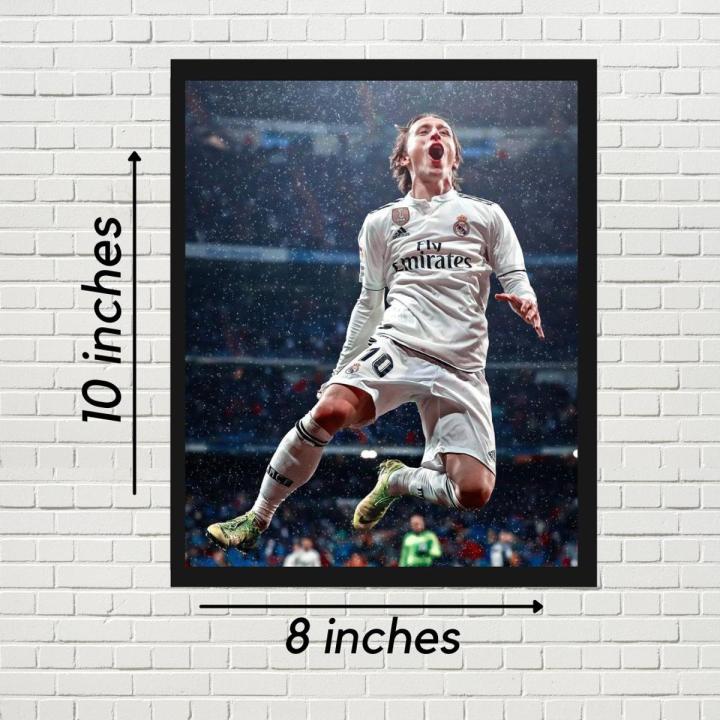 Luka Modric wall frame Real Madrid Legend | Daraz.pk